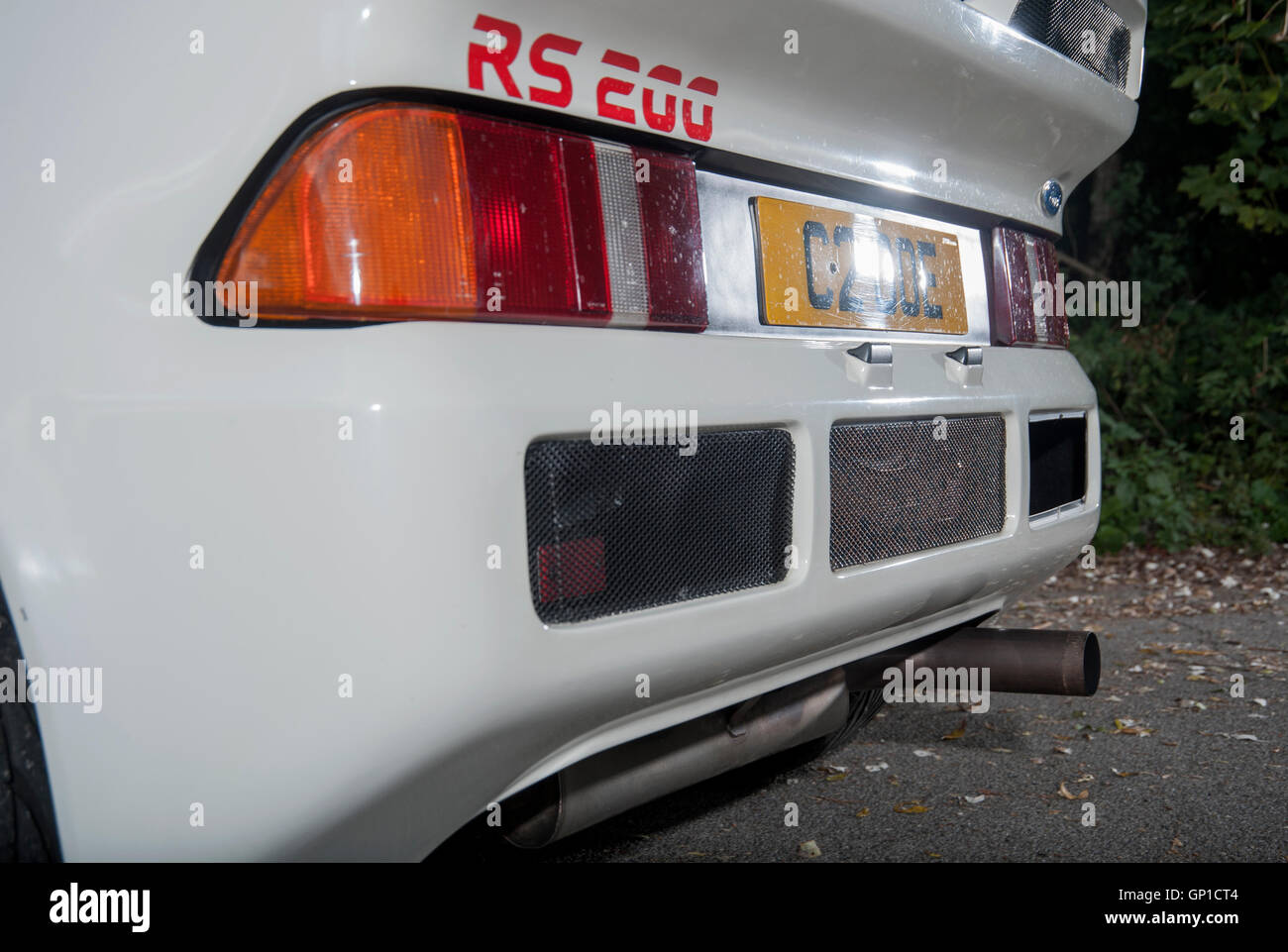Ford RS200 Group B rally car Stock Photo - Alamy