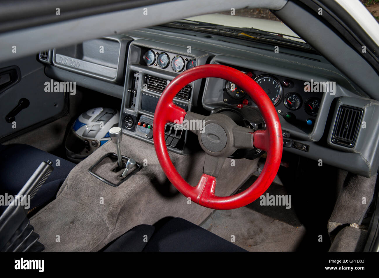 Ford RS200 Group B rally car Stock Photo - Alamy