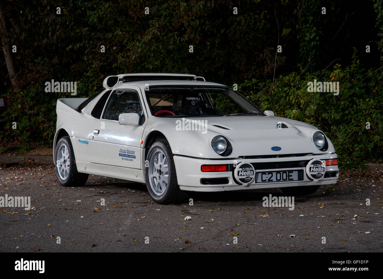 Ford RS200 Group B rally car Stock Photo - Alamy