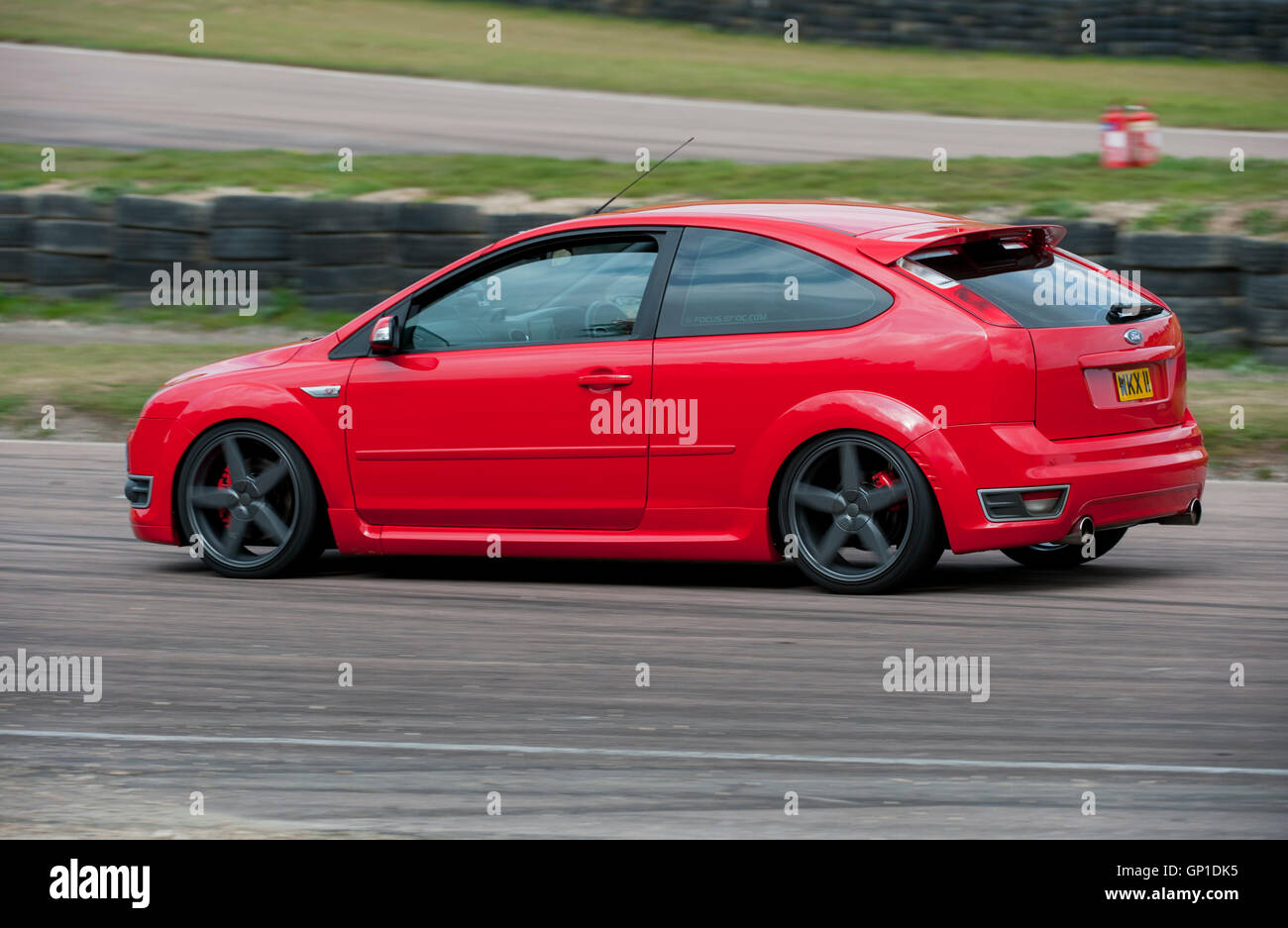 2nd Generation Ford Focus ST high performance hot hatch car Stock Photo ...