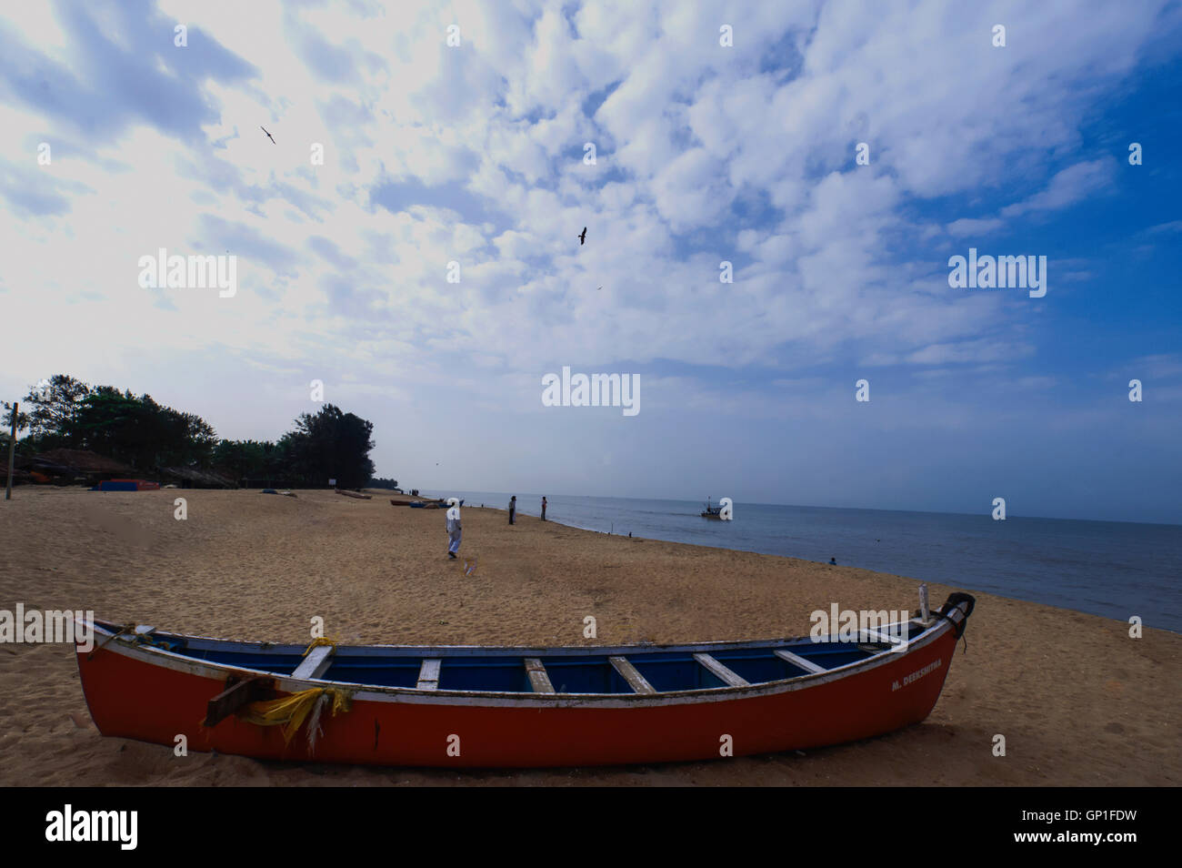 Boat ullal beach hi-res stock photography and images - Alamy