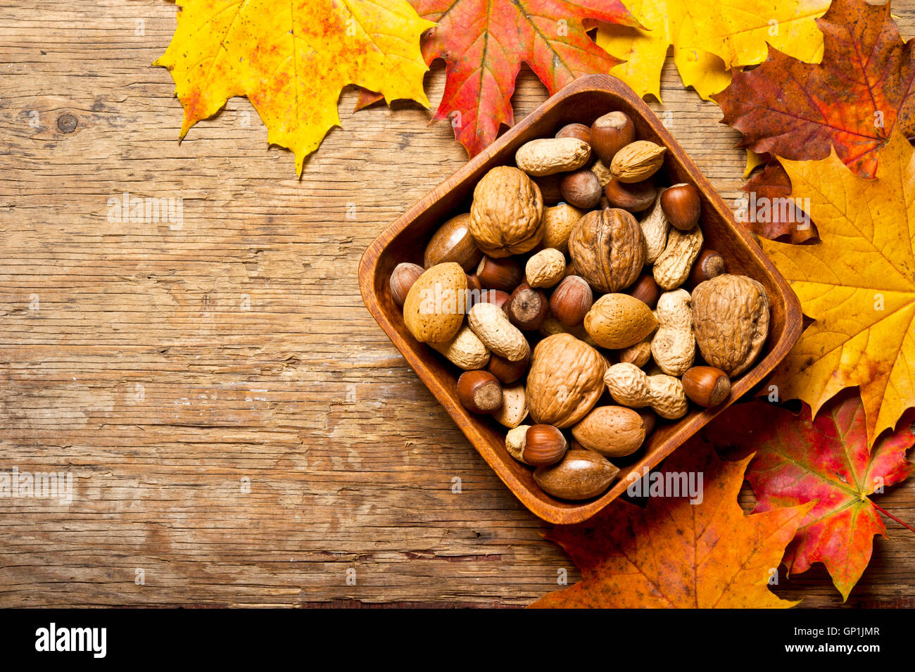mix of dry nuts fruit Stock Photo - Alamy