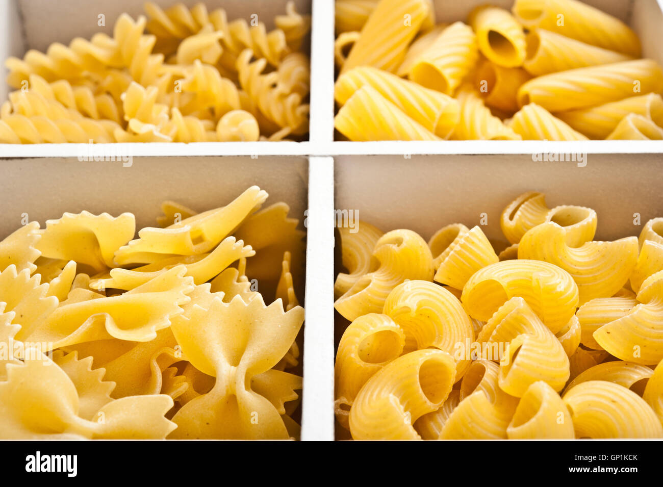 Pasta variety box hi-res stock photography and images - Alamy