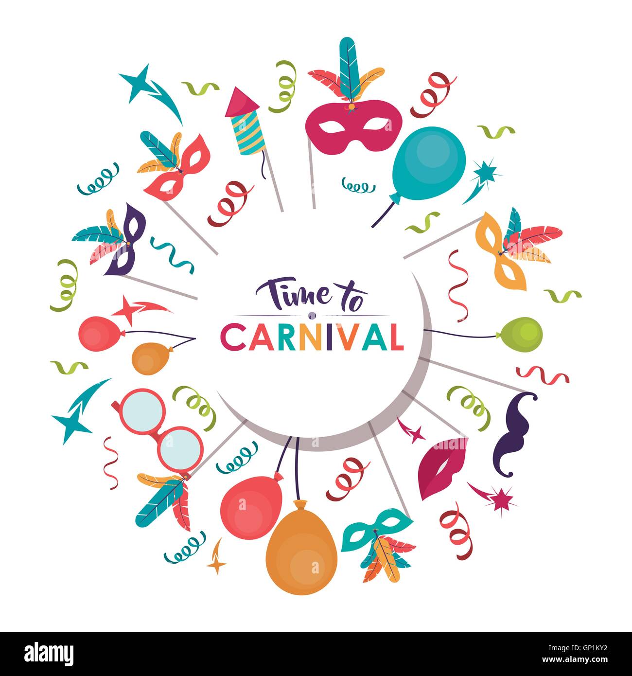 carnival festival fair set design Stock Vector Image & Art - Alamy