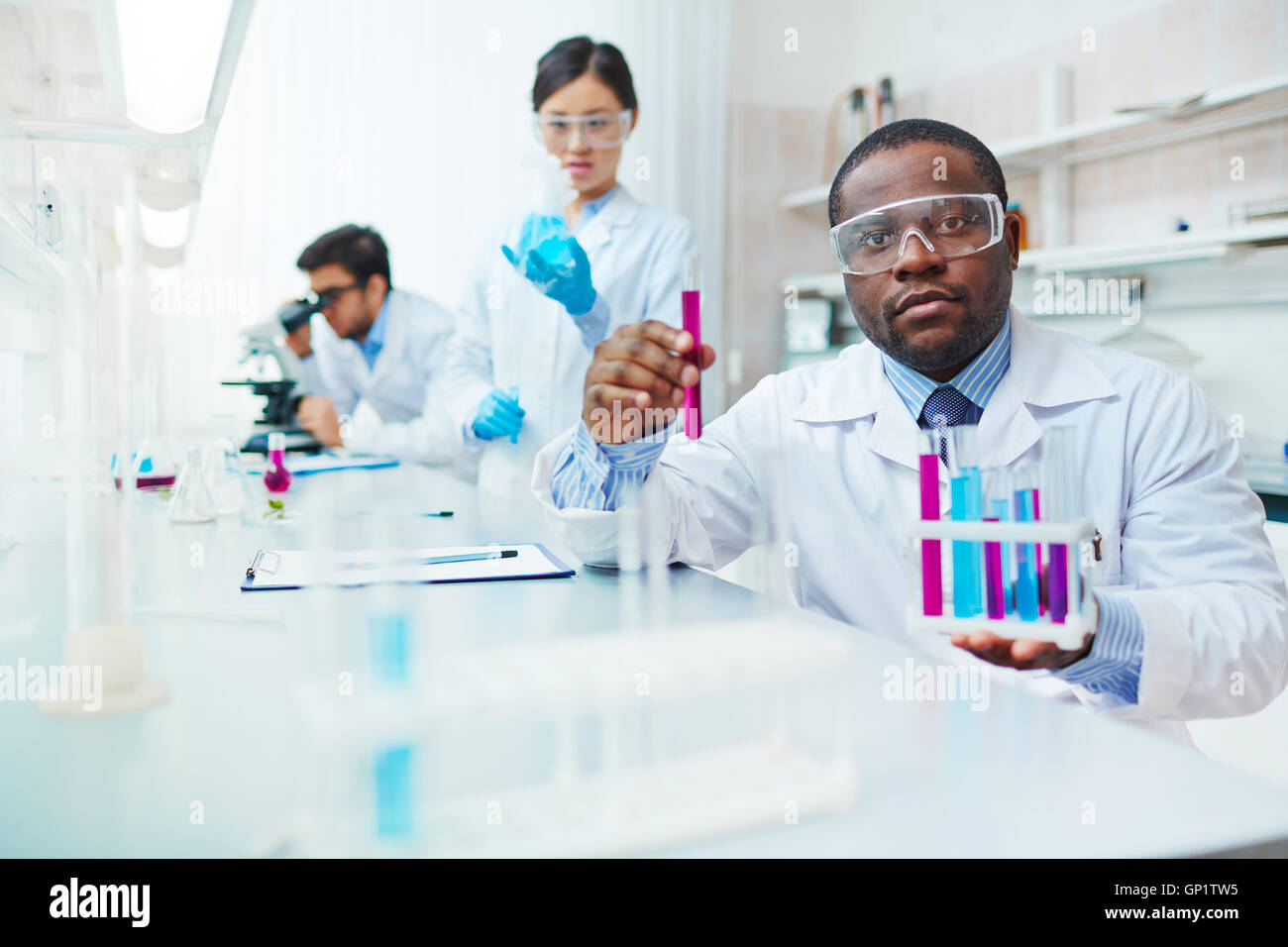 African American Scientist In Lab High Resolution Stock Photography and ...