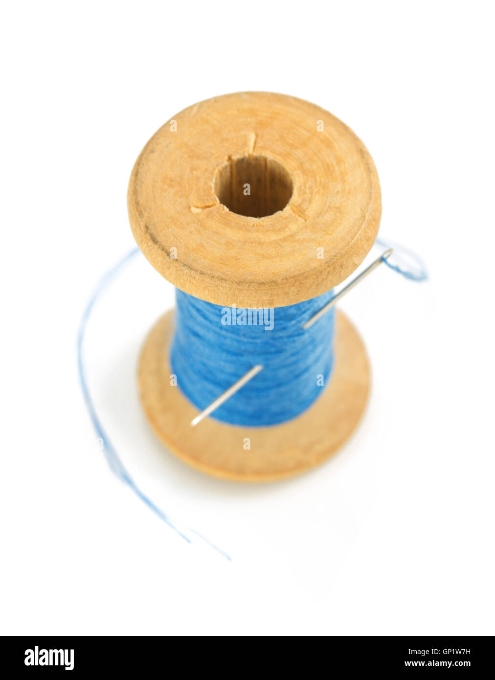 spool of thread isolated on white background Stock Photo - Alamy