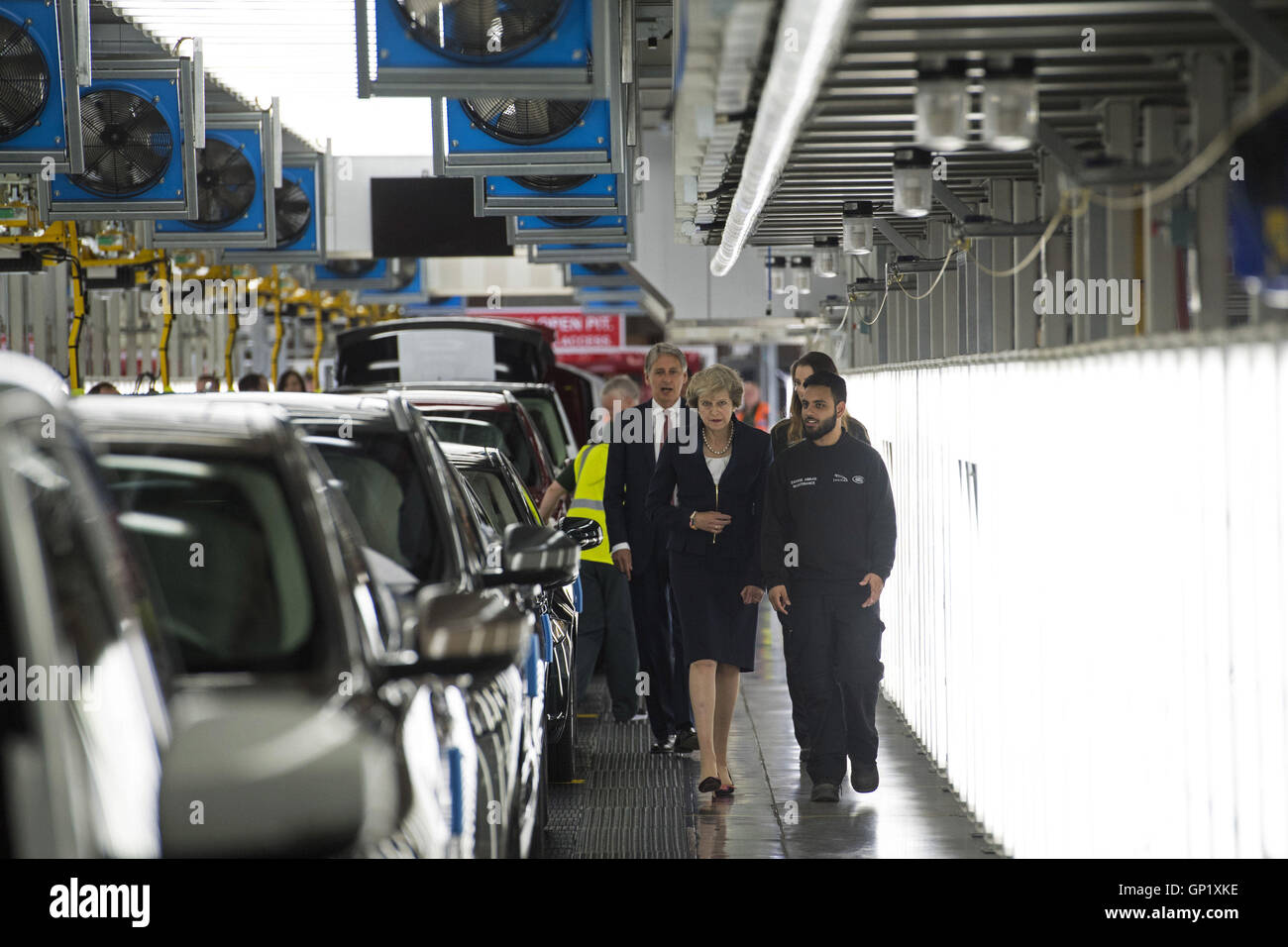 Prime Minister Theresa May with Chancellor of the Exchequer, Philip ...