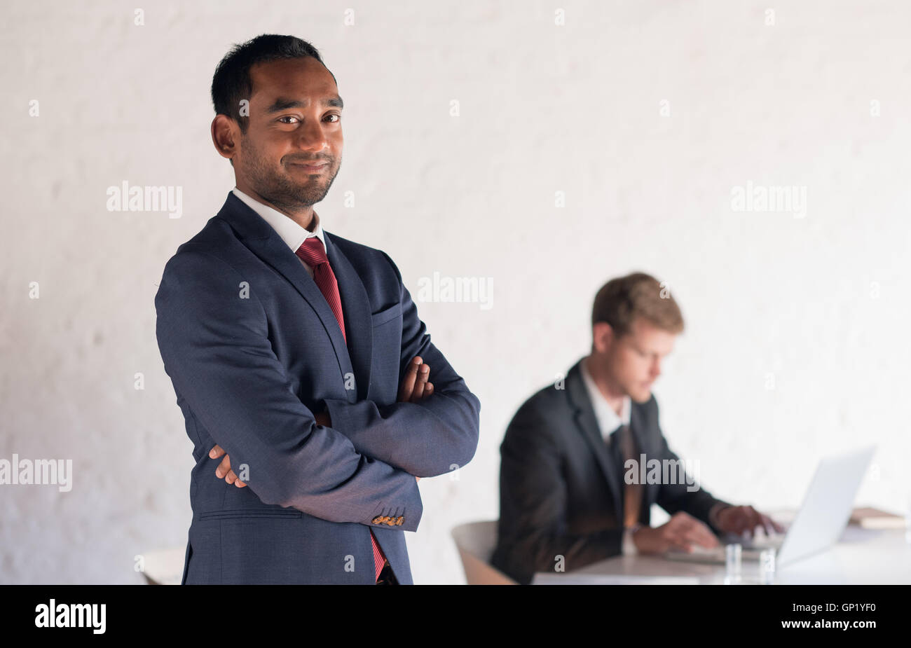 Leading the company with confidence Stock Photo - Alamy