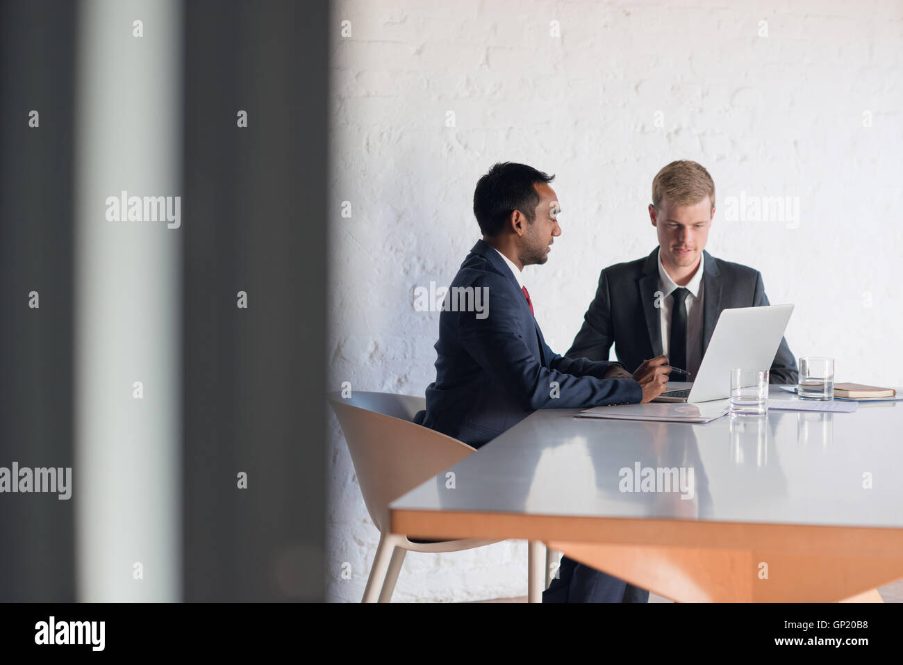 Businessmen office running hi-res stock photography and images - Alamy