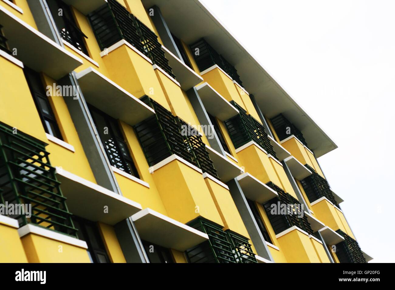 Building railing architecture hi-res stock photography and images - Alamy
