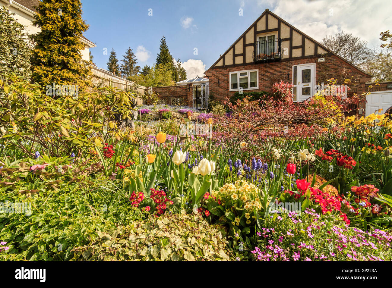 Garden uk spring uk hi-res stock photography and images - Alamy