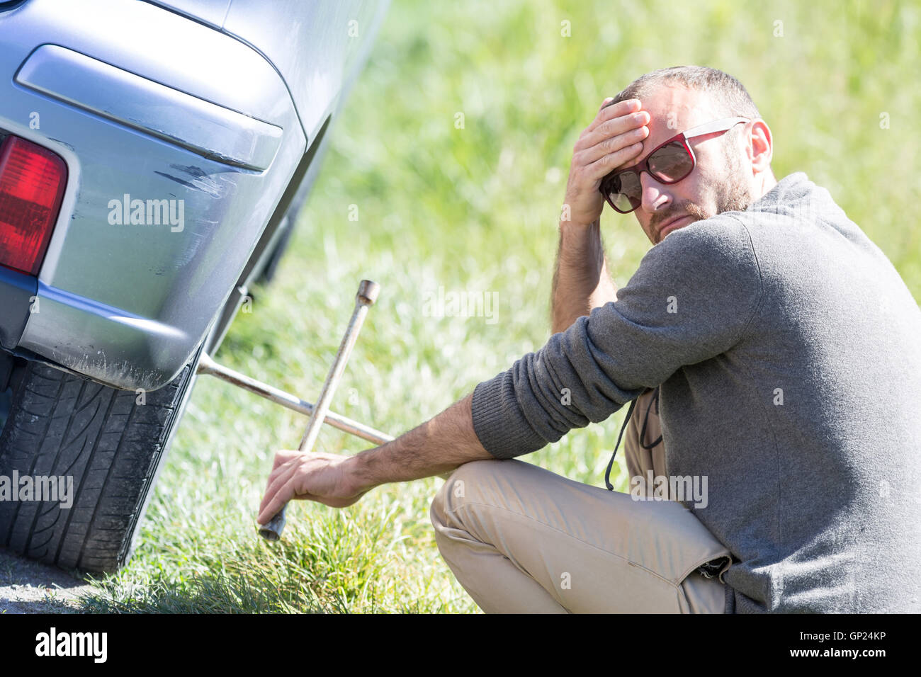 Car and transportation problems concept photo Stock Photo - Alamy