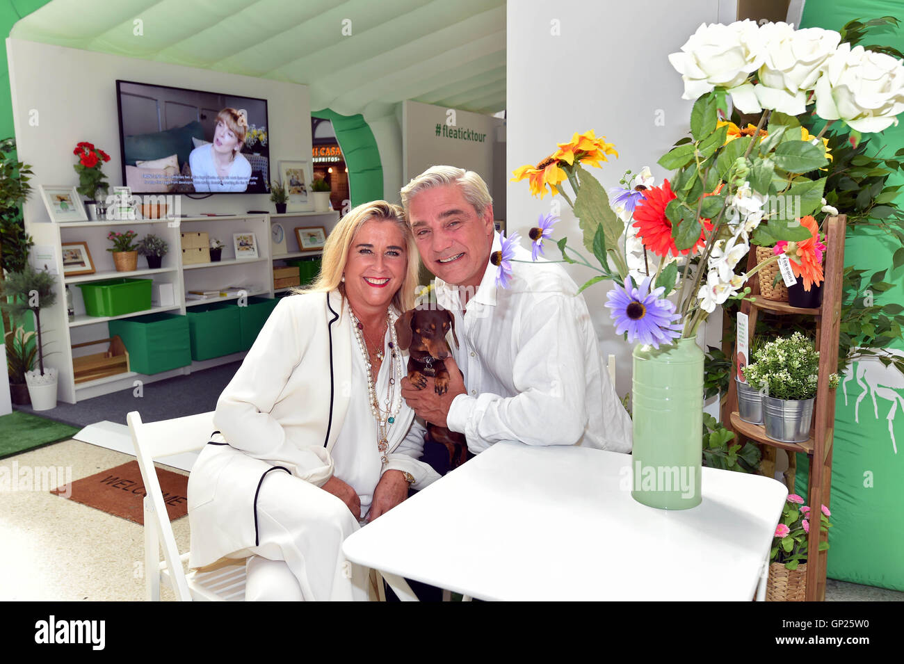 EDITORIAL USE ONLY Steph and Dom Parker from Gogglebox, with their ...