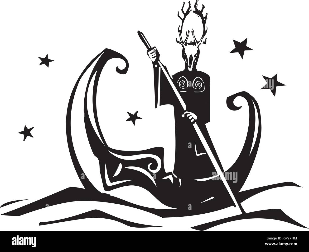 Pagan god Stock Vector Images - Alamy