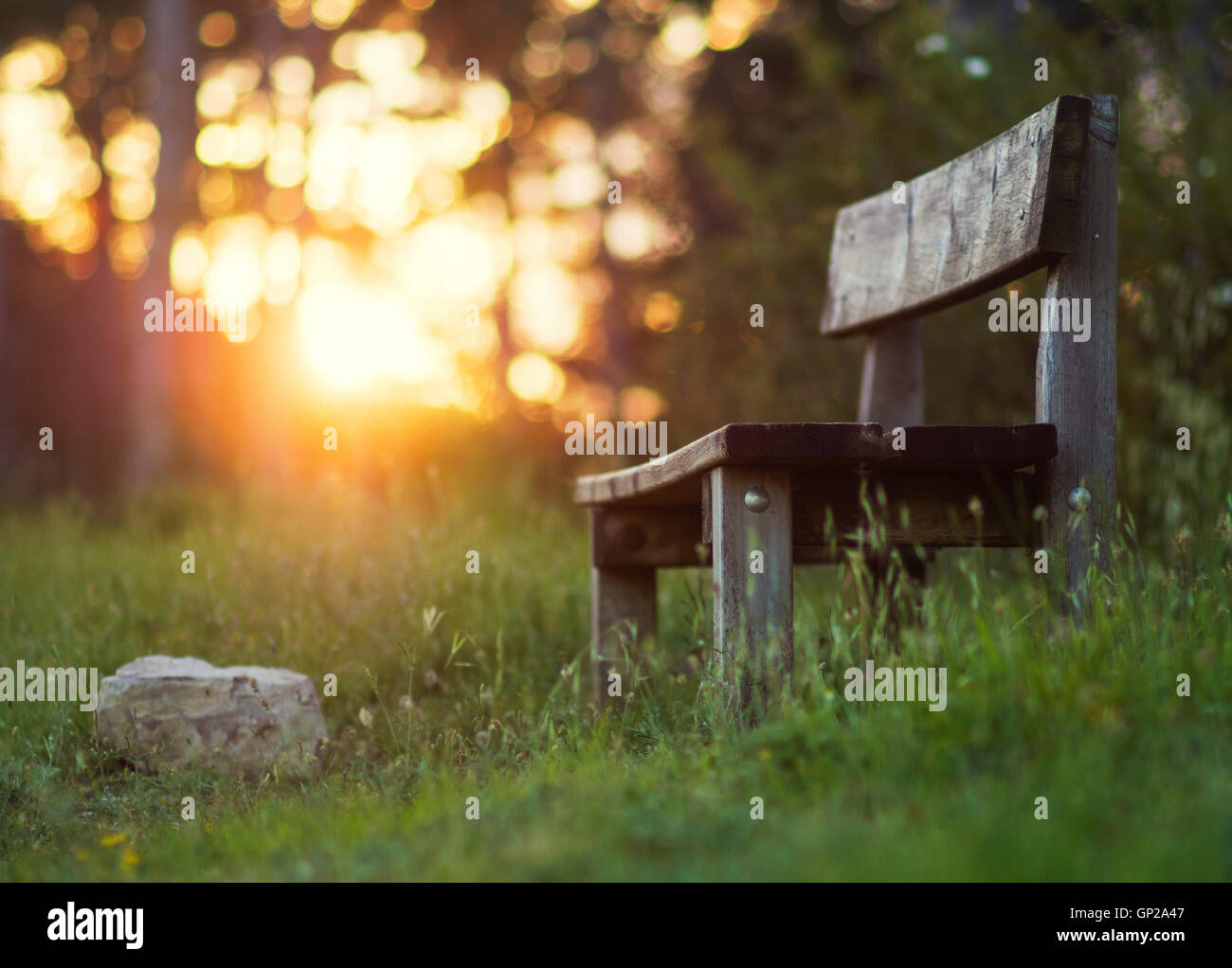 Wood bench background hi-res stock photography and images - Alamy