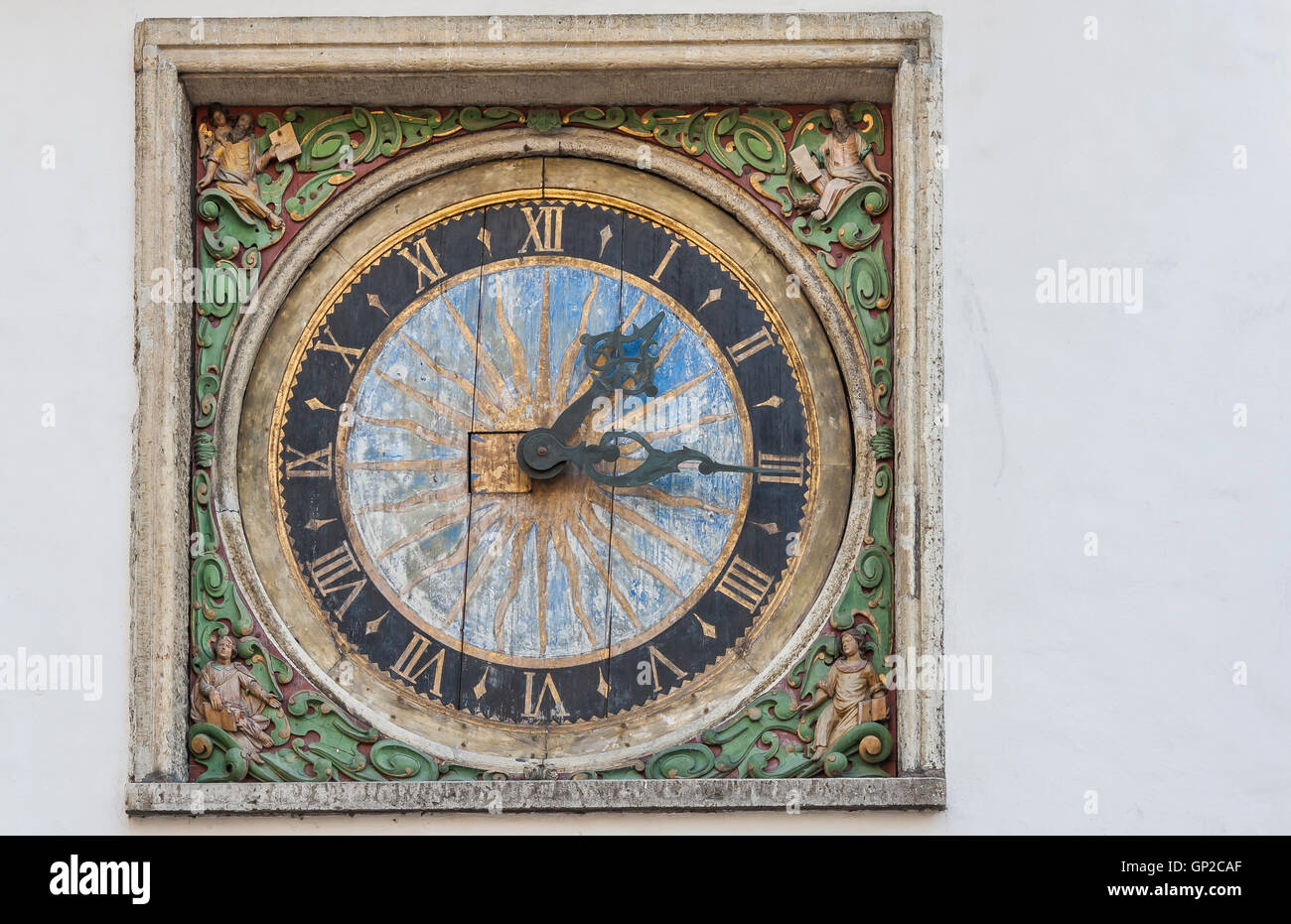 Church clock tallinn hi-res stock photography and images - Alamy