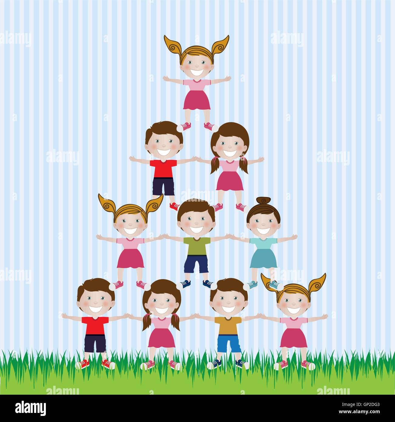 Team buddies Stock Vector Images - Alamy