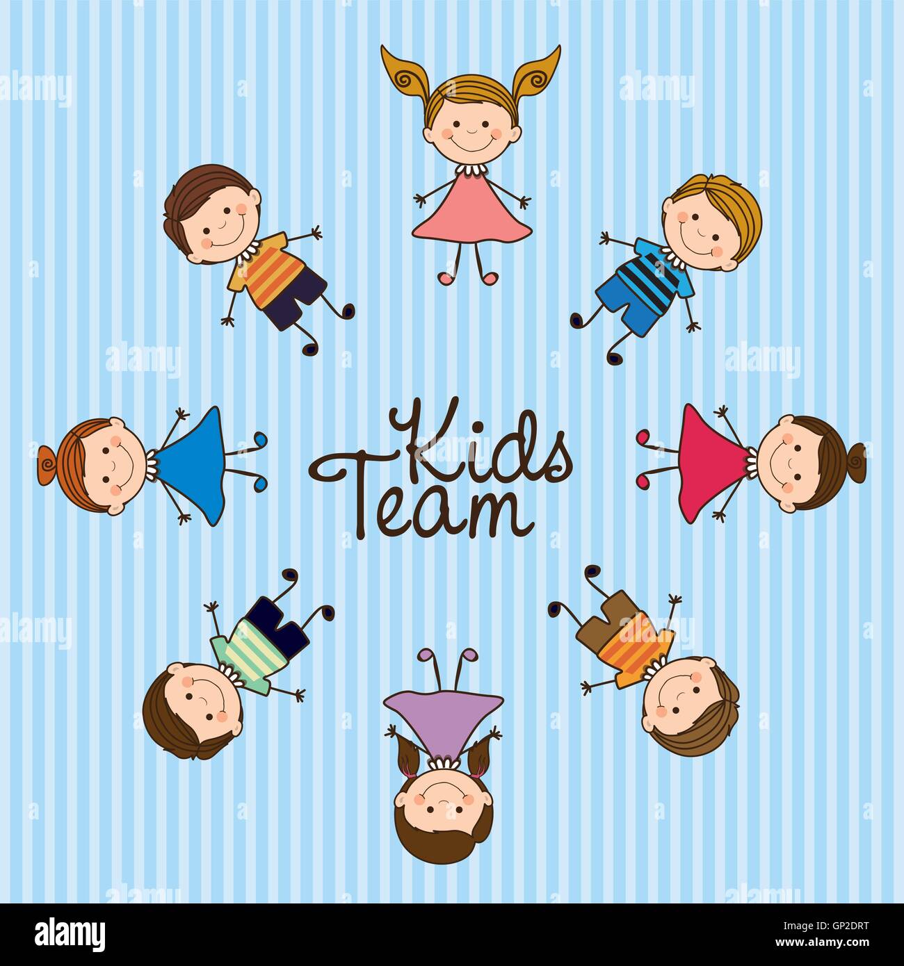 Cartoon characters sketches Stock Vector Images - Alamy