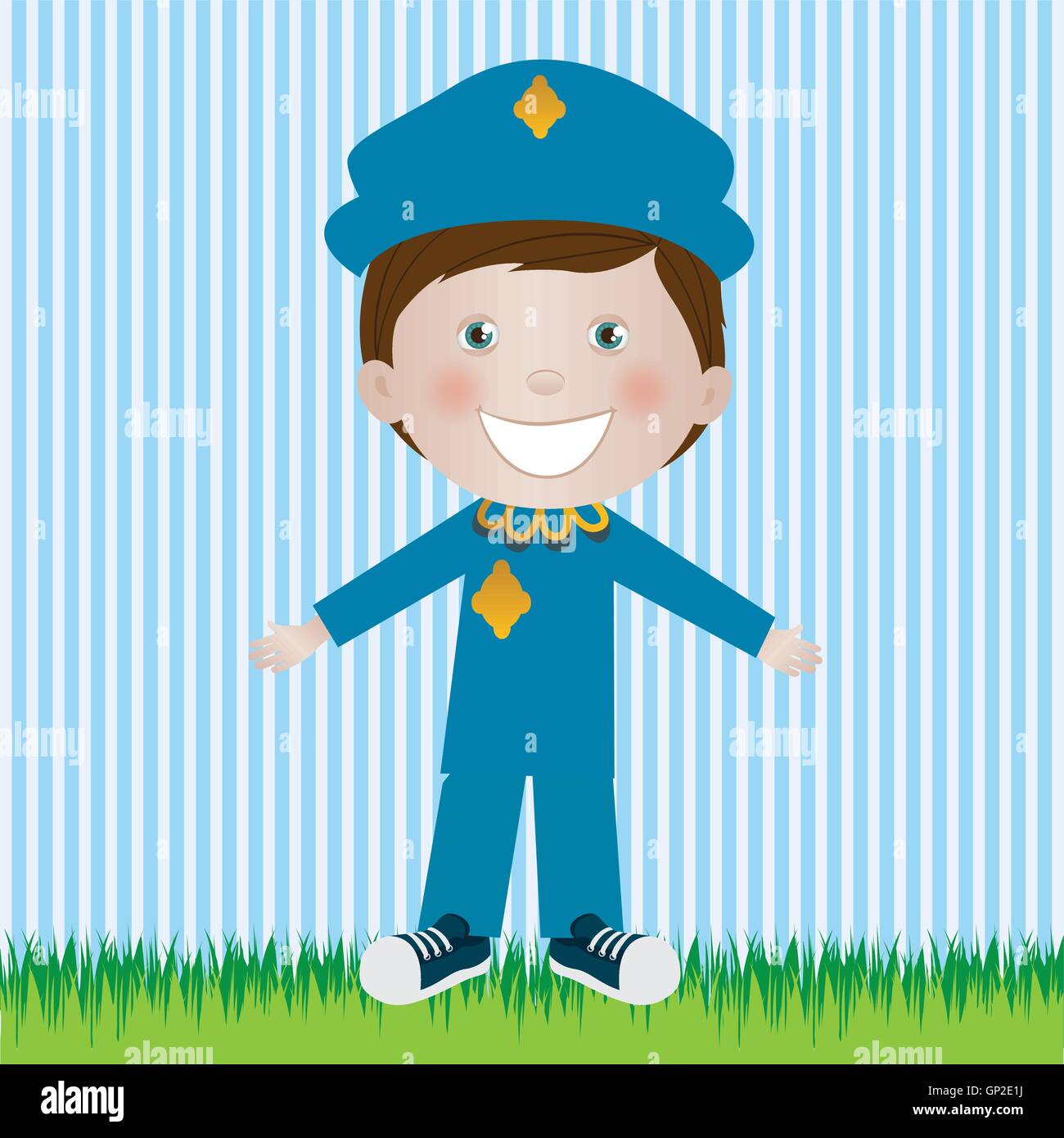 Brothers different Stock Vector Images - Alamy