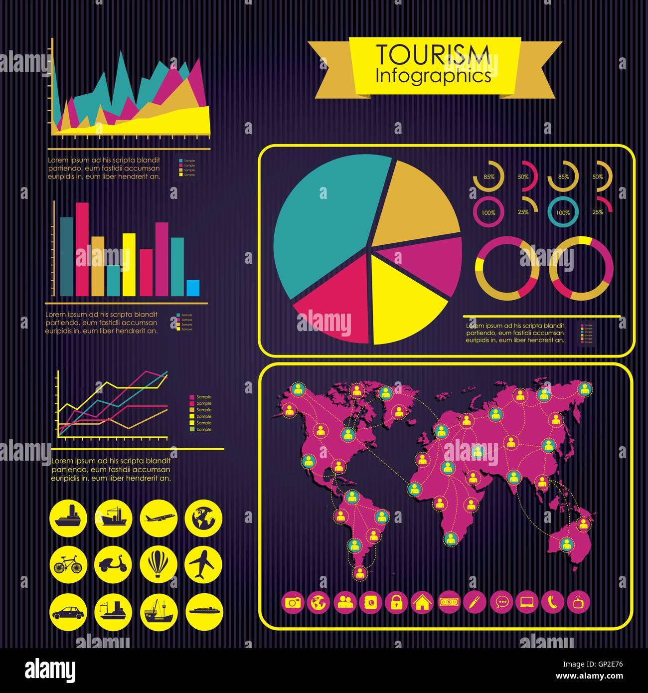 Ny infographic hi-res stock photography and images - Alamy