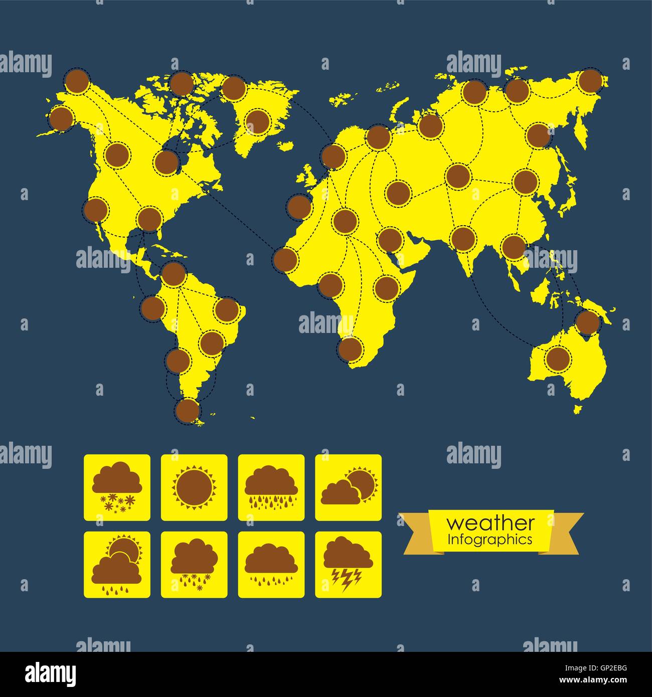 Data visualization weather Stock Vector Images - Alamy