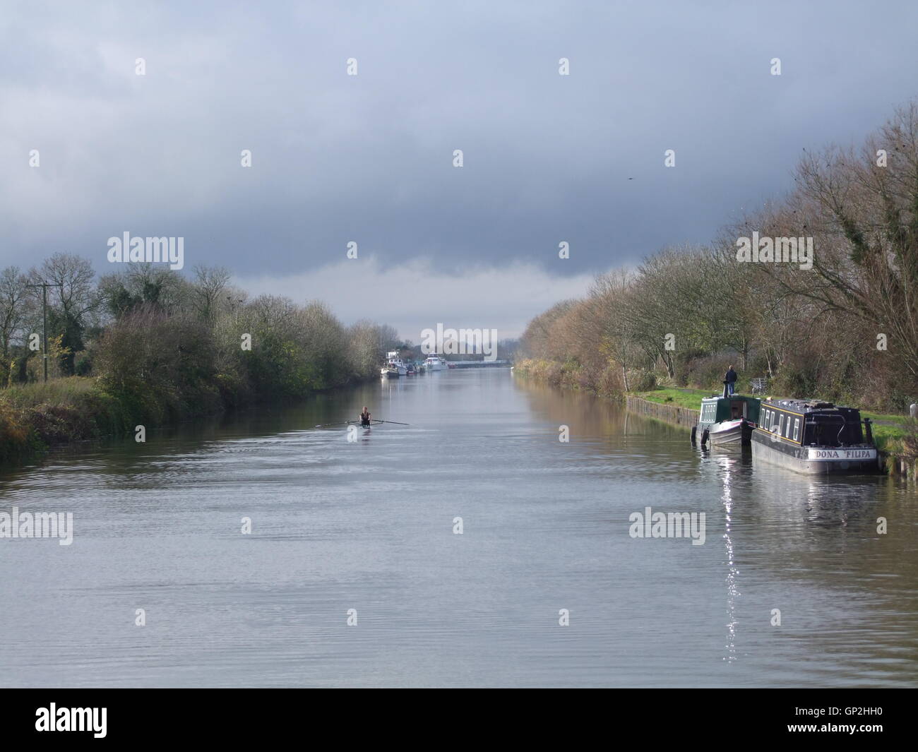 Gloucester sharpness canal hi-res stock photography and images - Alamy