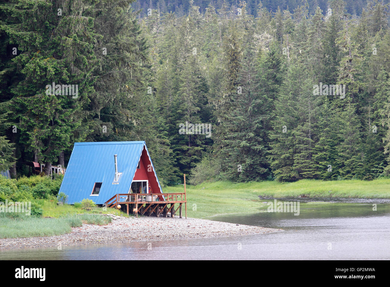 fishing camp near Petersburg "Little Norway" fishing village Mitkof ...