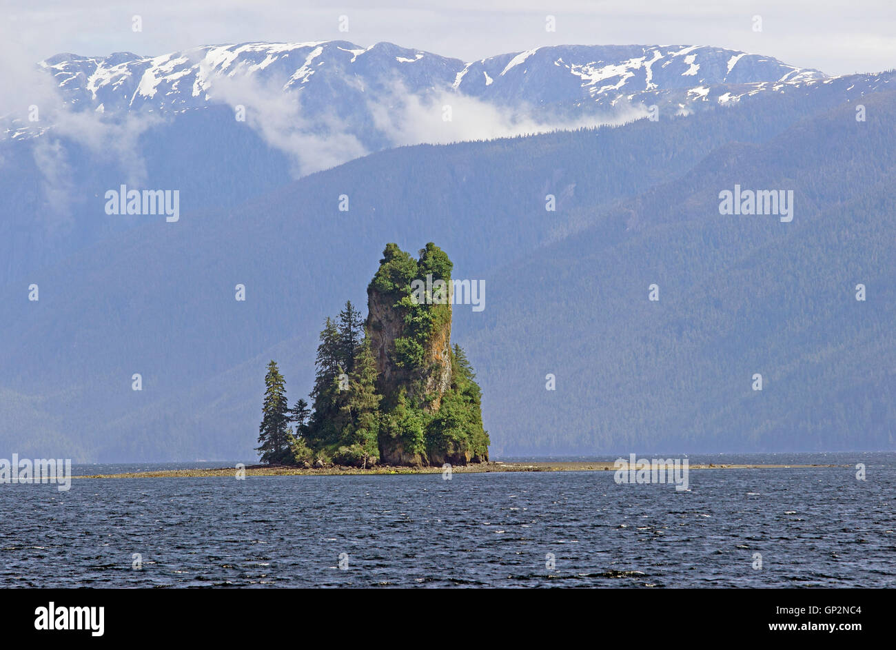New Eddystone Rock Misty Fjords National Monument Alaska Inside Passage ...