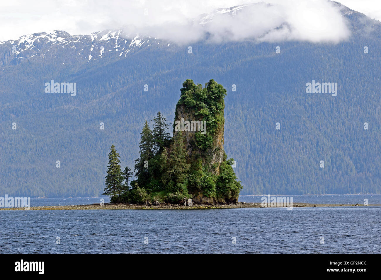 New Eddystone Rock Misty Fjords National Monument Alaska Inside Passage ...