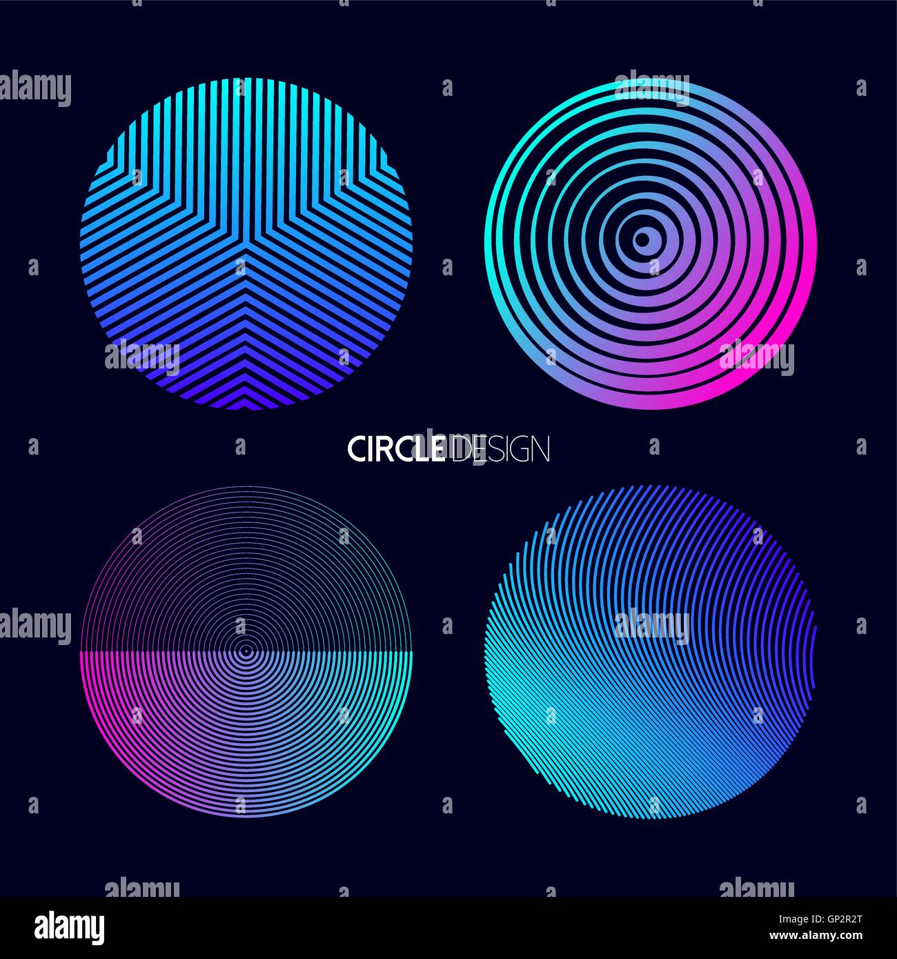 Abstract circular circle geometric design element vector vectors hi-res ...