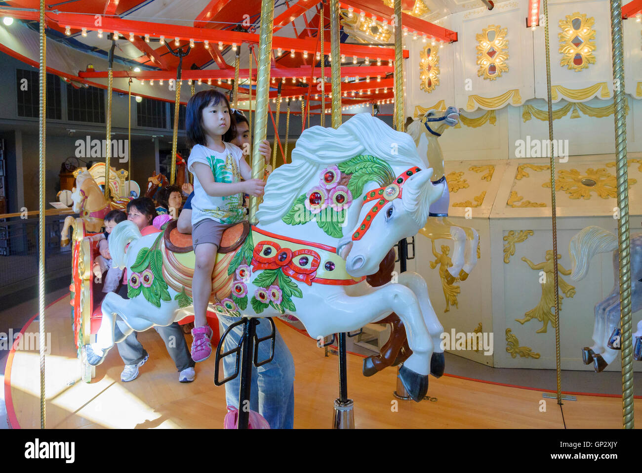 The Parker Carousel, Burnaby Village Museum, Burnaby, British Columbia ...