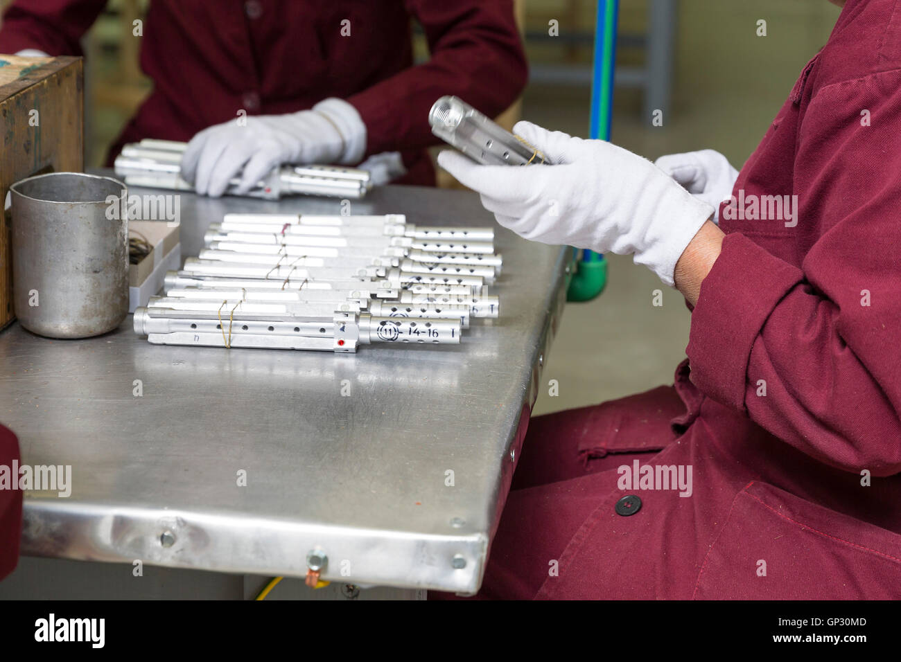 Arsenal workers are producing detonators in one of Bulgaria's arms ...