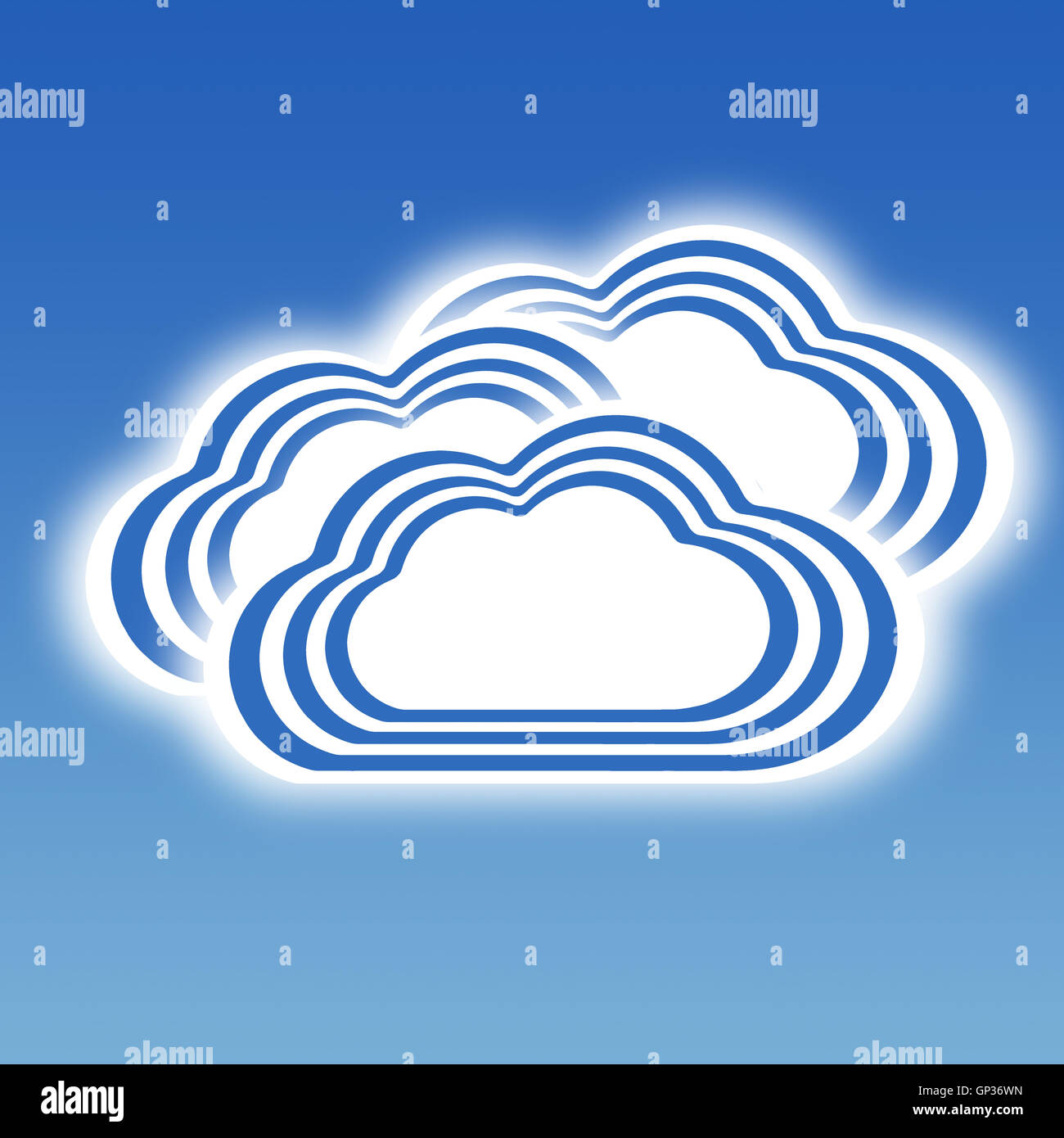 Cloudy design hi-res stock photography and images - Alamy