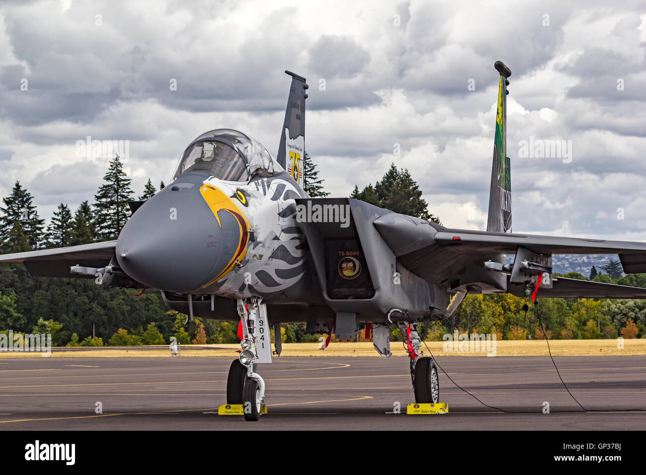 F-15 Eagle for the Oregon Air National Guard's 173rd Fighter Wing based ...