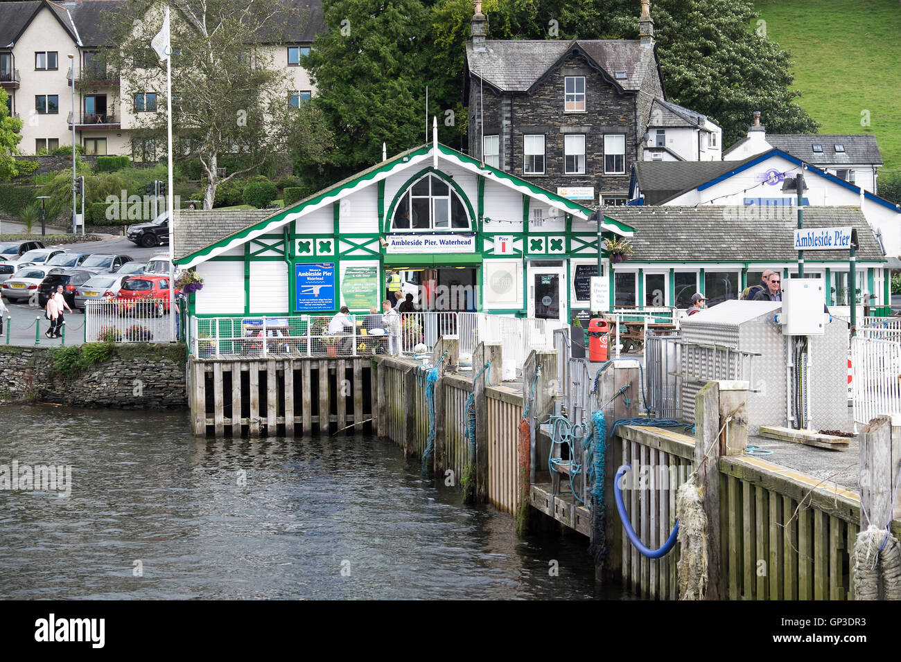 Steam Cruisers around the Bowness on Windermere Launch Stock Photo - Alamy