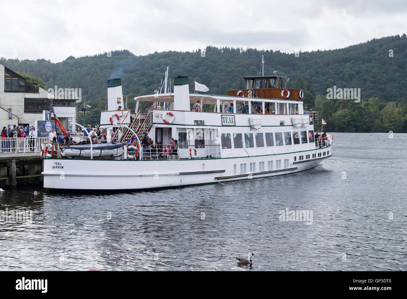 Steam Cruisers around the Bowness on Windermere Launch Stock Photo - Alamy