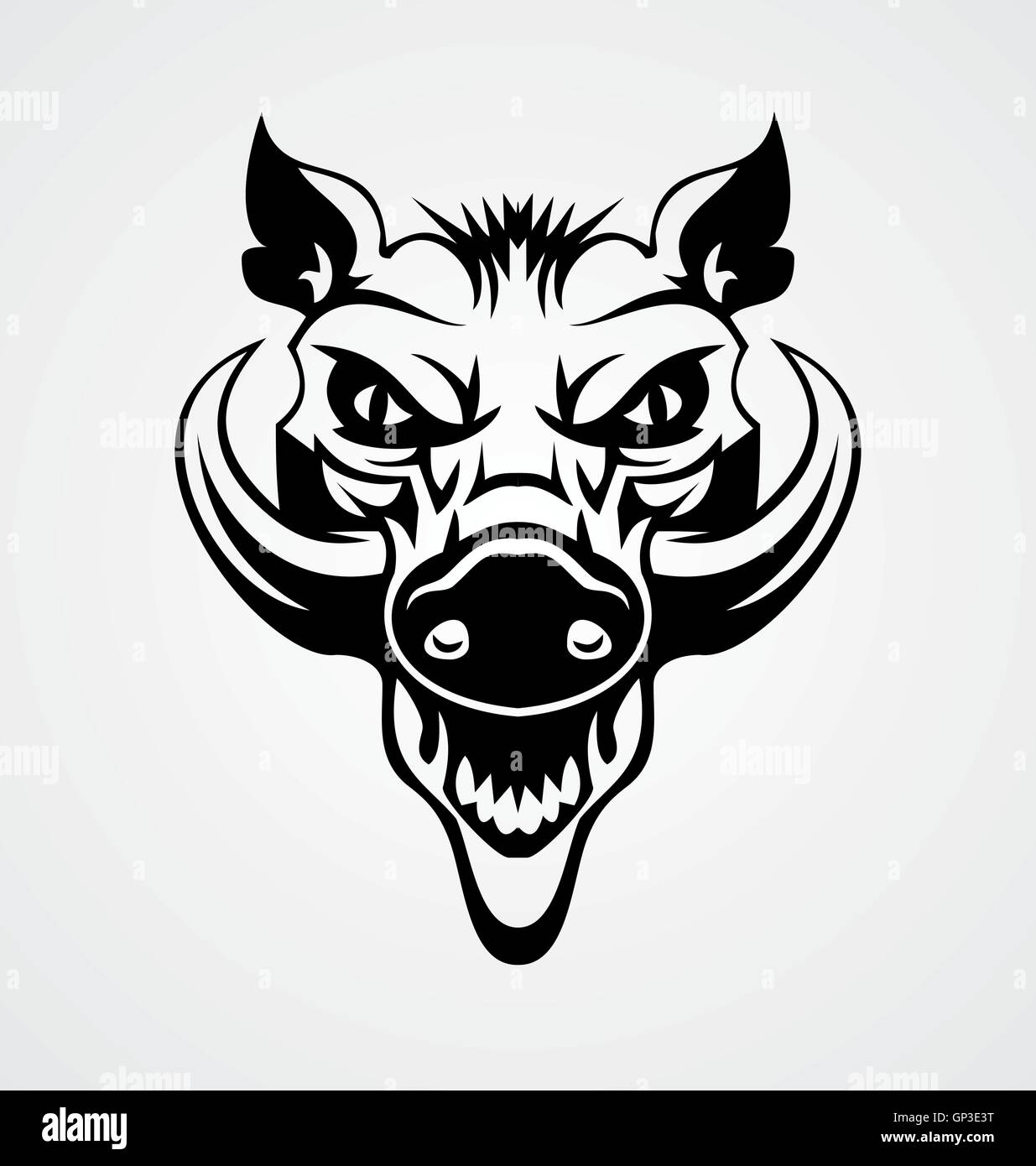 Boar head hi-res stock photography and images - Alamy