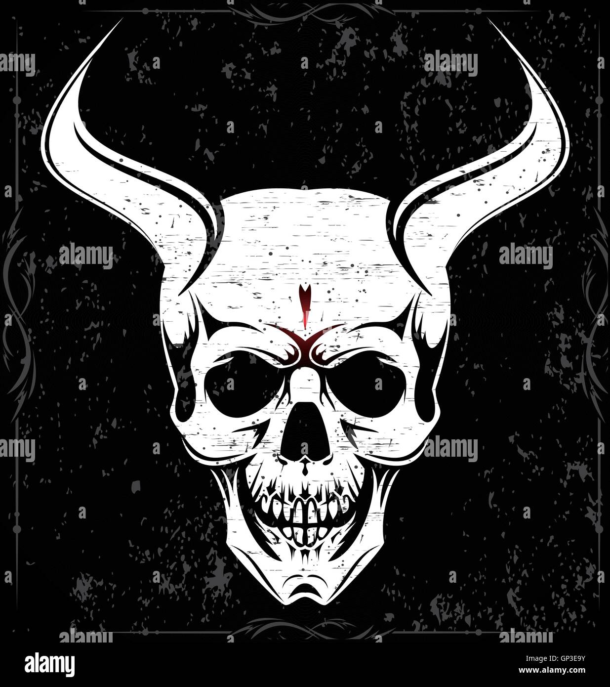 Gothic skulls hi-res stock photography and images - Alamy