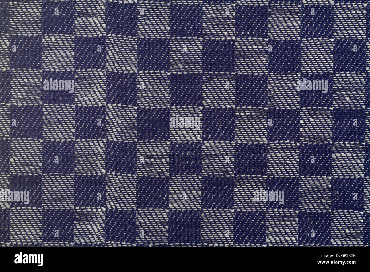 Checkered textile in detail as background Stock Photo - Alamy