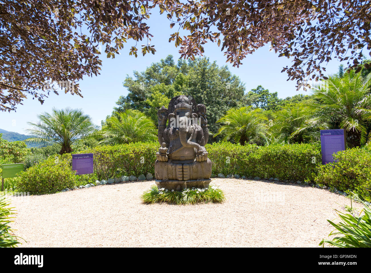Ganesh statue at Crystal Castle Shambhala Gardens in Mullumbimby near ...