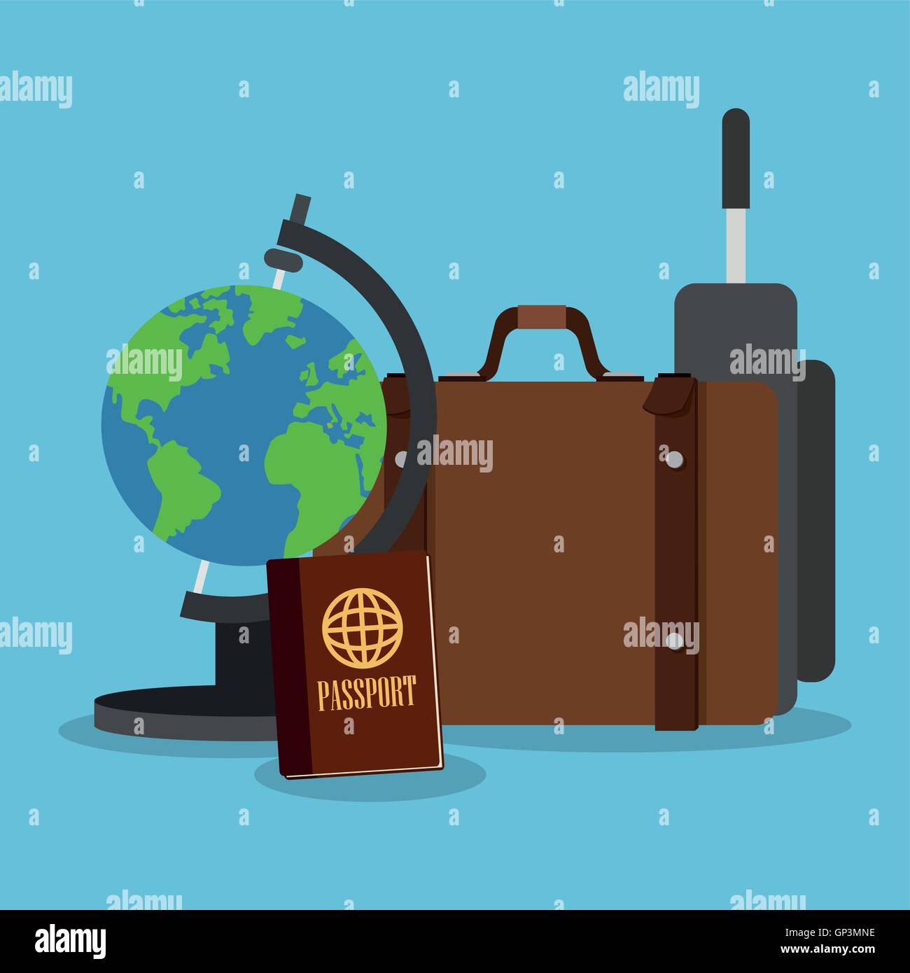 travel trip airport design Stock Vector Image & Art - Alamy