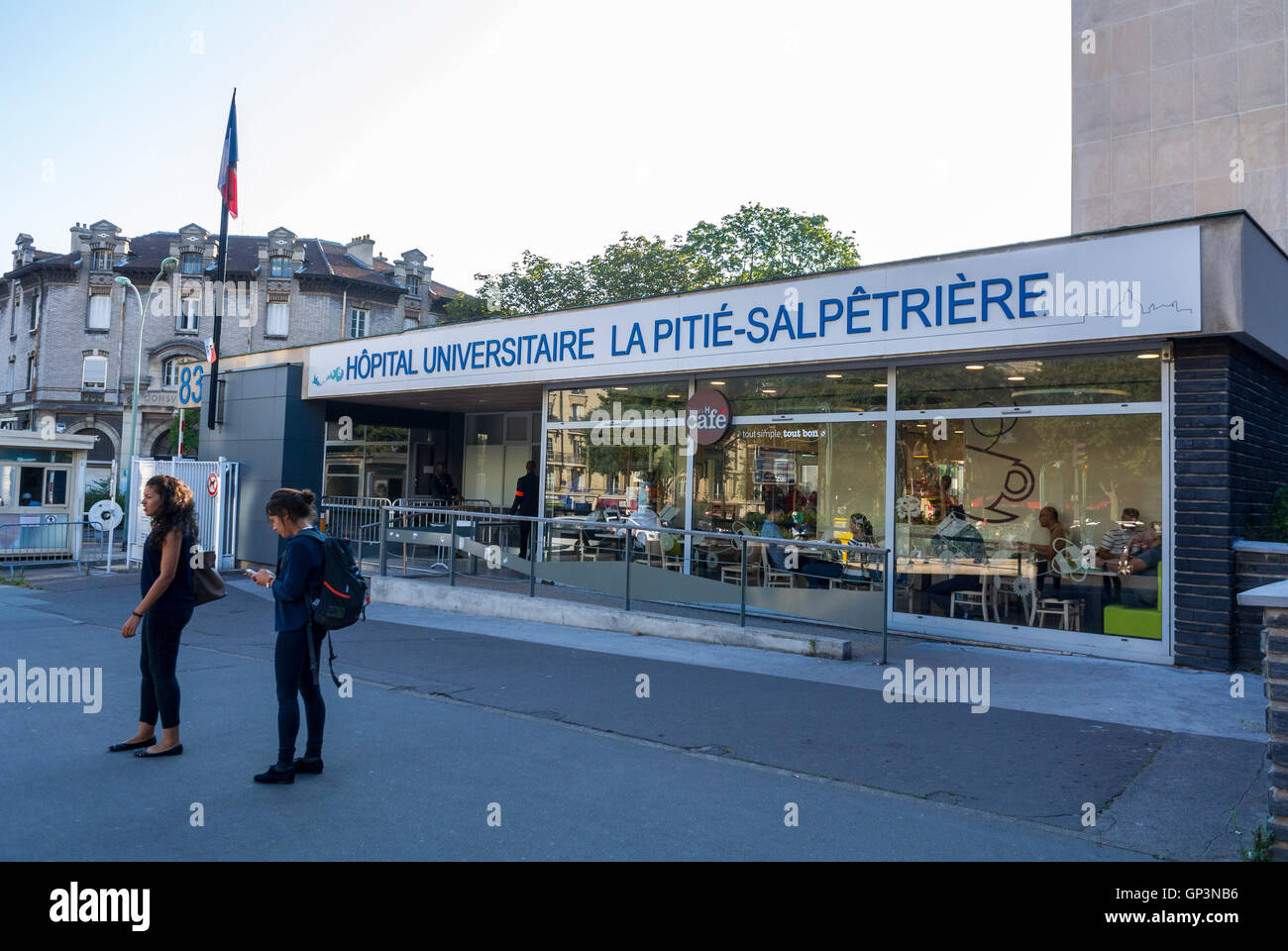 Exterior french public hospital hi-res stock photography and images - Alamy