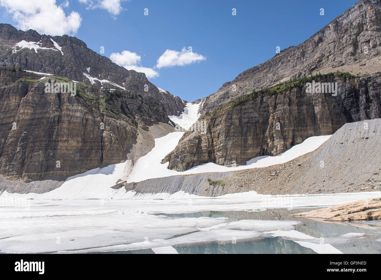 Grinnell glacier glacier national park hi-res stock photography and ...