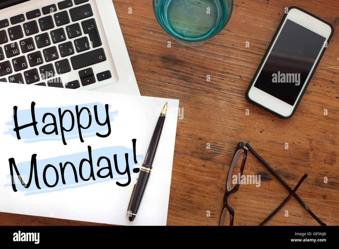 happy monday card Stock Photo - Alamy