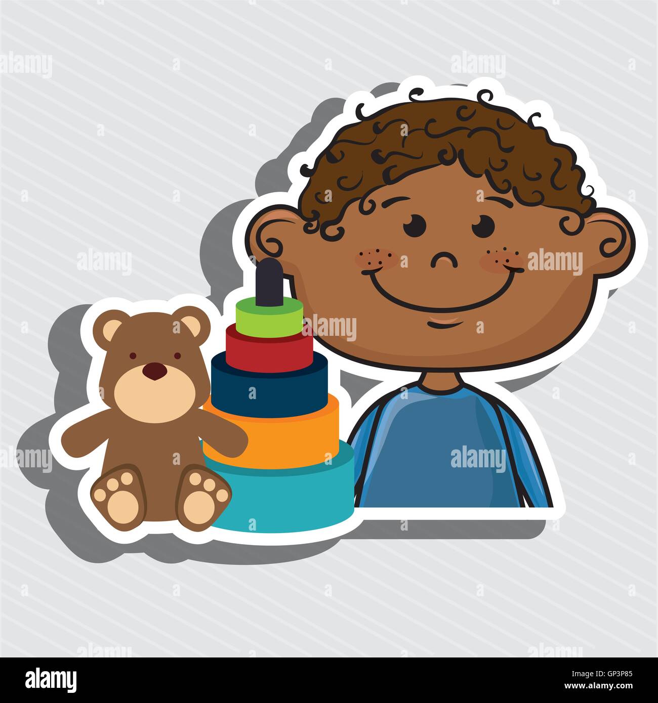boy toys happy cartoon Stock Vector Image & Art - Alamy