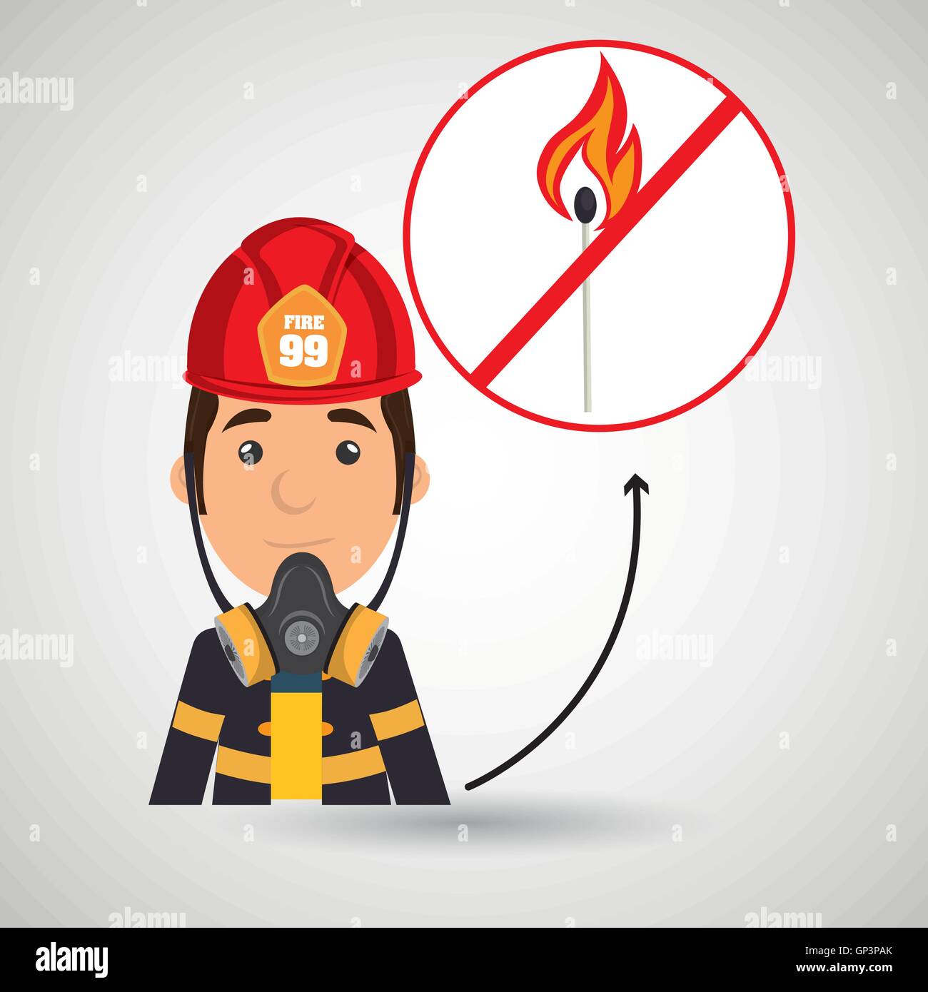 man fire helmet mask Stock Vector Image & Art - Alamy