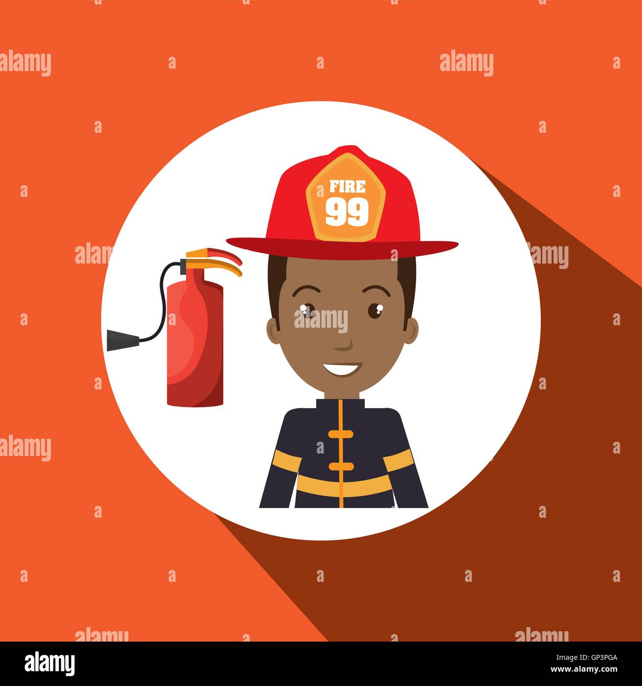 firefighter extinguisher protective Stock Vector Image & Art - Alamy