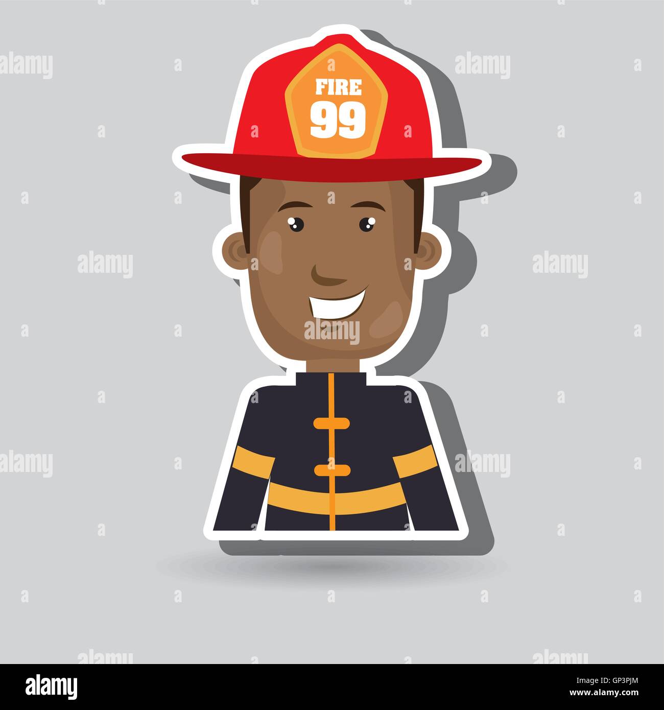 man fire helmet mask Stock Vector Image & Art - Alamy