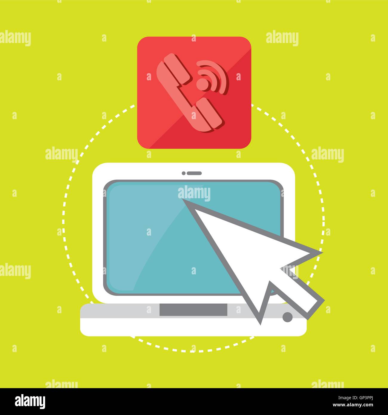 laptop arrow app icon Stock Vector Image & Art - Alamy