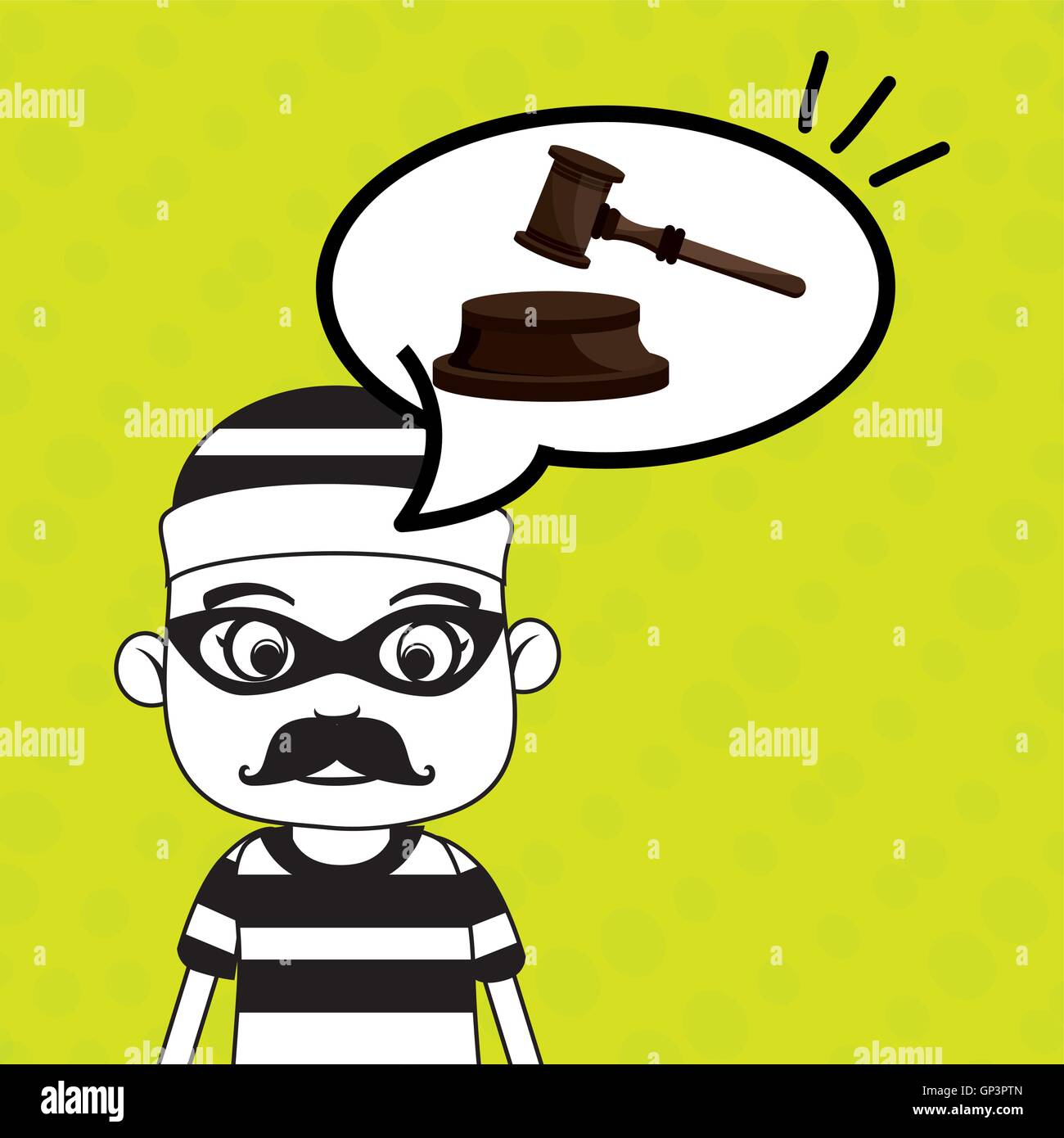 man criminal law icon Stock Vector Image & Art - Alamy